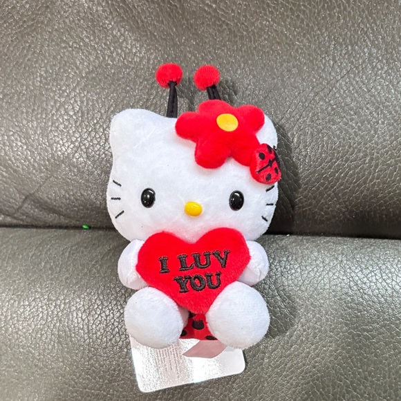 Hello Kitty | Other | Hello Kitty I Love You Lady Bug Stuffed Kitty ...